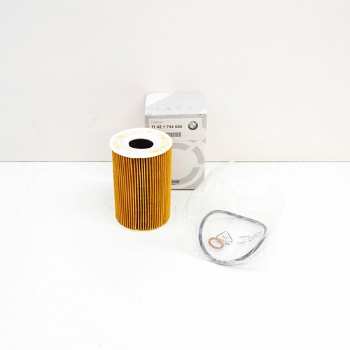 NEW OEM BMW 3 E30 OIL FILTER ELEMENT 11421744586 GENUINE NO DUTY TO 🇺🇸 ...