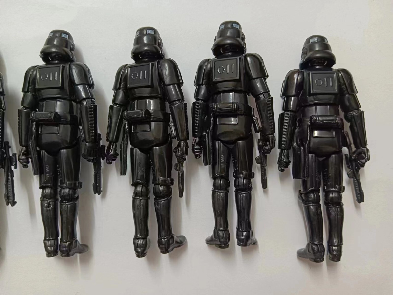 lot 5 Star Wars Shadow Stormtrooper Black Troopers action FIGURE 3.75 ...