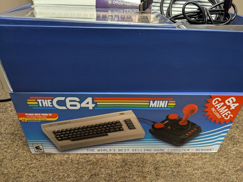 THE C64 MINI COMMODORE 64 CONSOLE EMULATOR COMPLETE FULLY TESTED | eBay