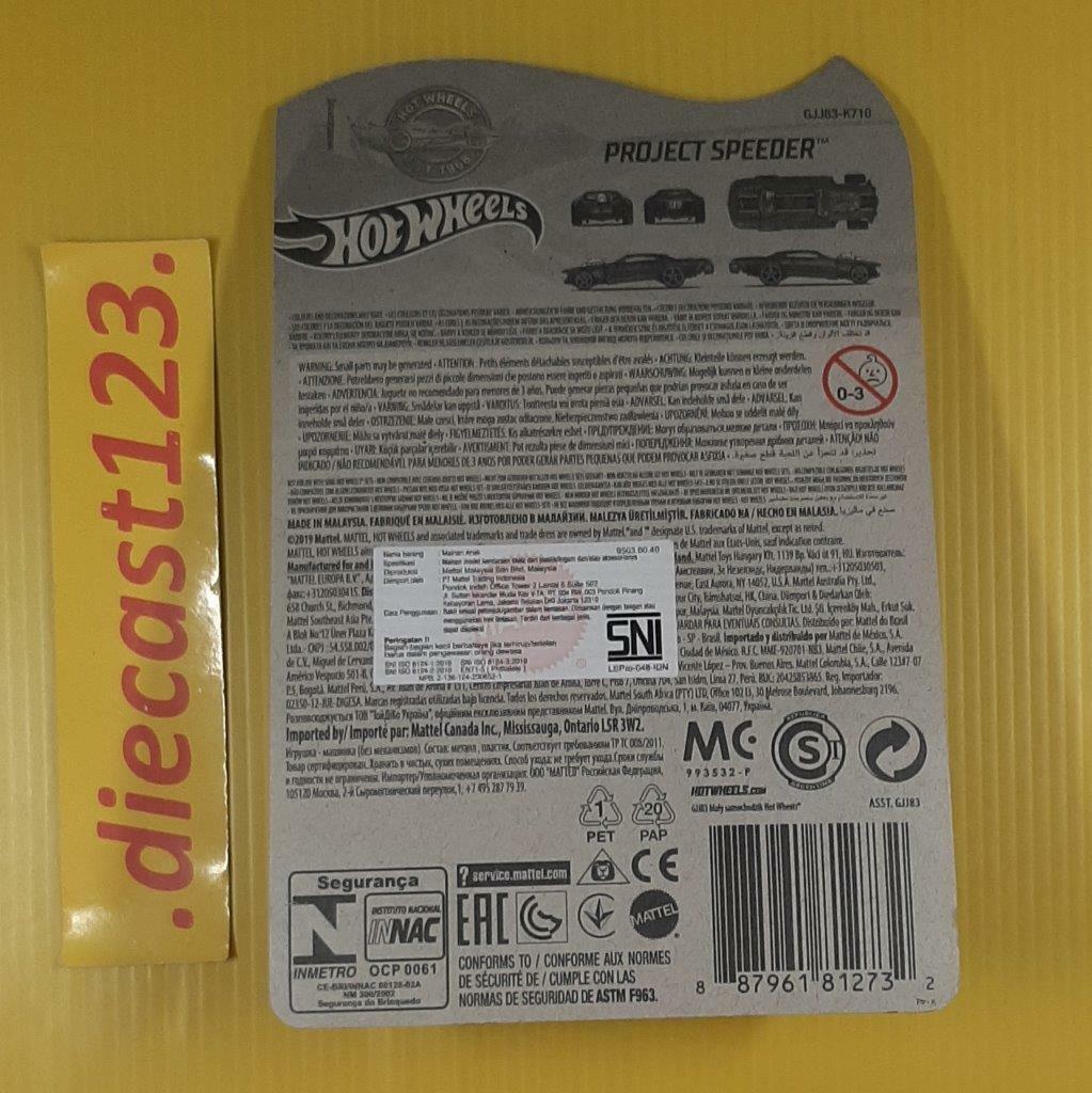 (Lot of 3) BLITZSPEEDER PROJECT SPEEDER RIG STORM Hot Wheels 2019 GOLD ...