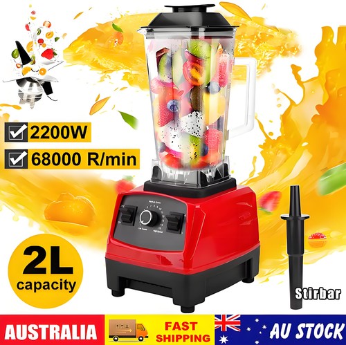 Smoothie Blender 2L Commercial Countertop Blenders Shakes Mixer Juicer ...
