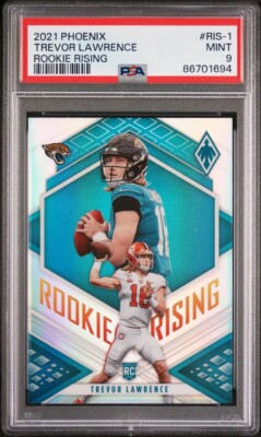 2021 Phoenix Trevor Lawrence RC #RIS-1 Rookie Rising PSA 9 | eBay