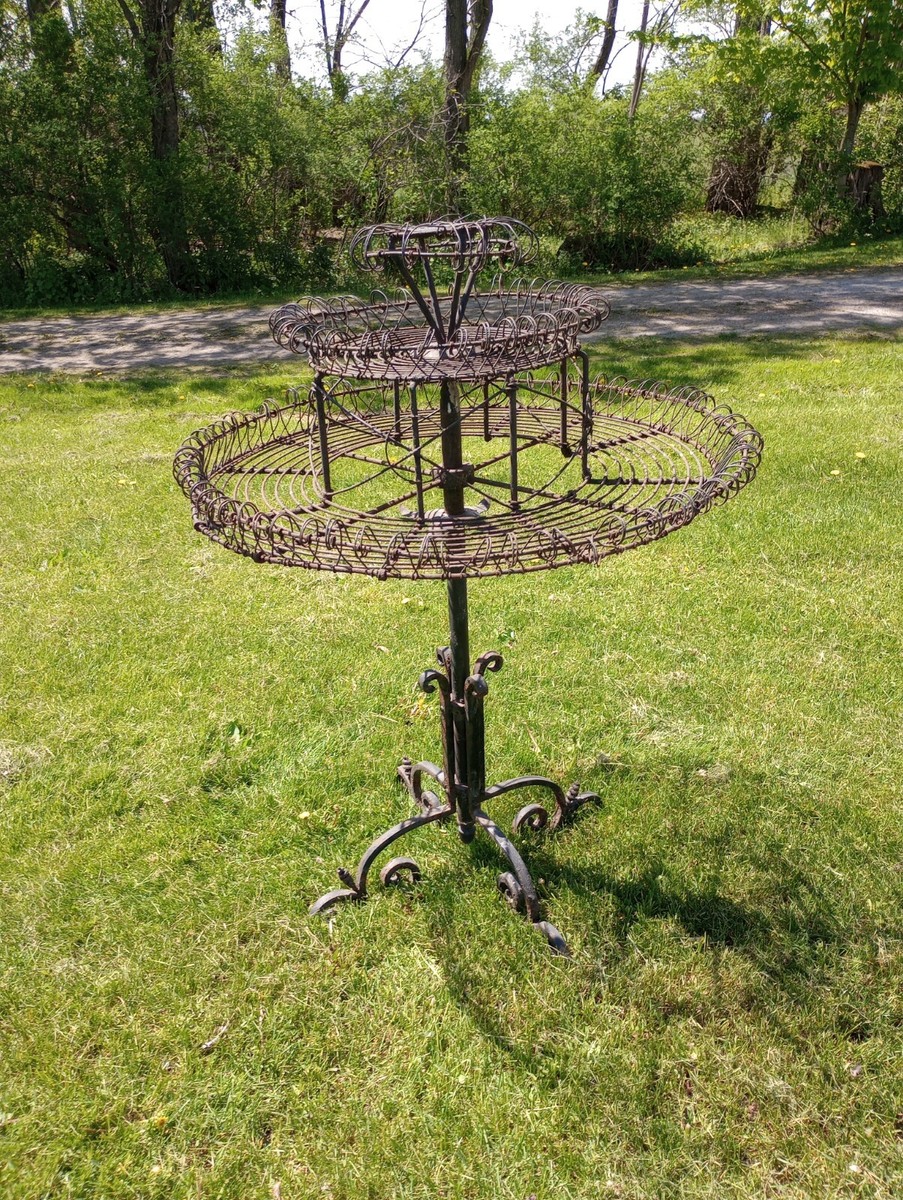 Wrought Iron Victorian Plant Stands