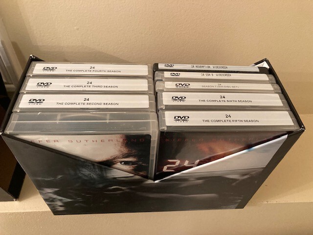 24: The Complete Series (DVD, 2010, 56-Disc Set, Canadian) READ ...