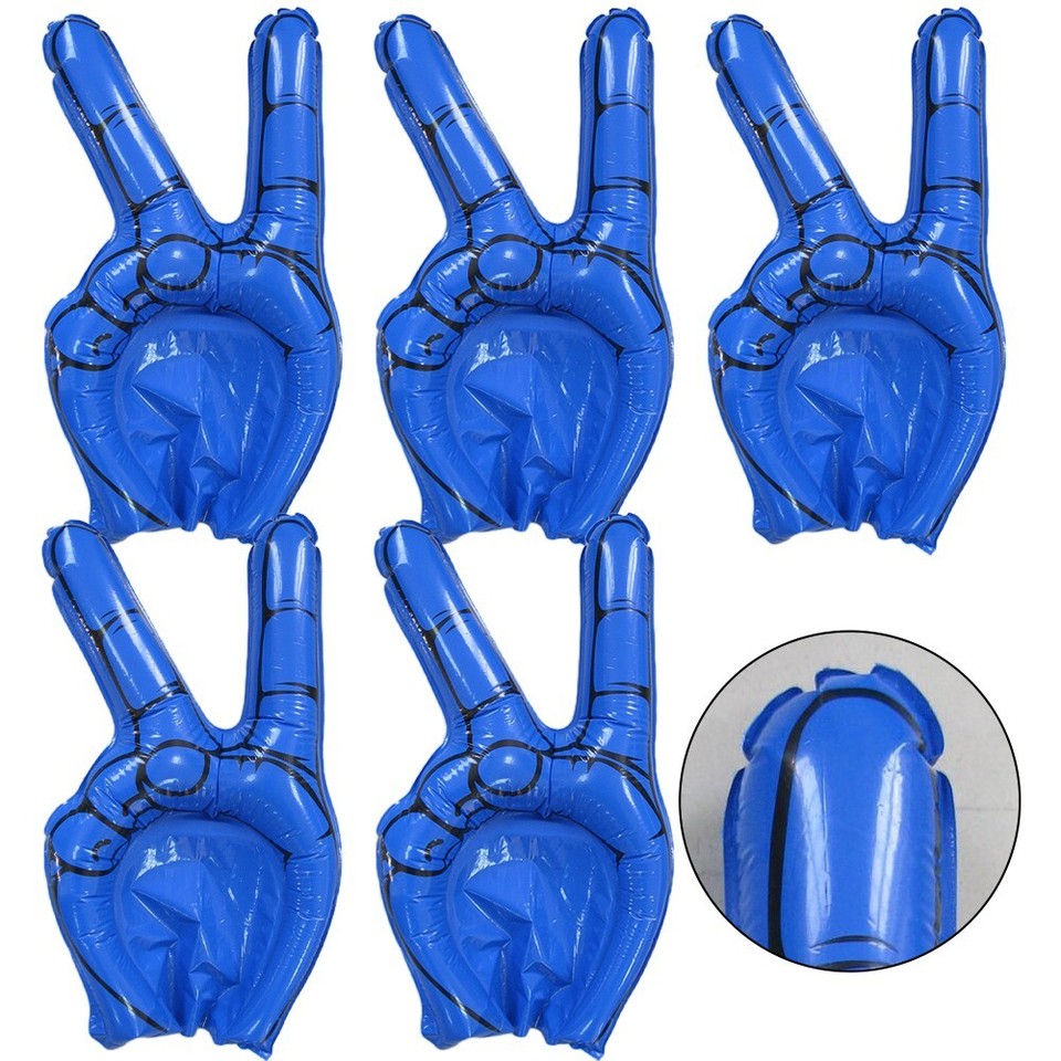 Exciting Game Fans Props 5pcs Inflatable Wand for Cheering and Support ...