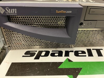 Sun SunFire 280R 600-7243-01 2x X7009A 900MHz PROC, 1x X7052A 4GB MEM ...
