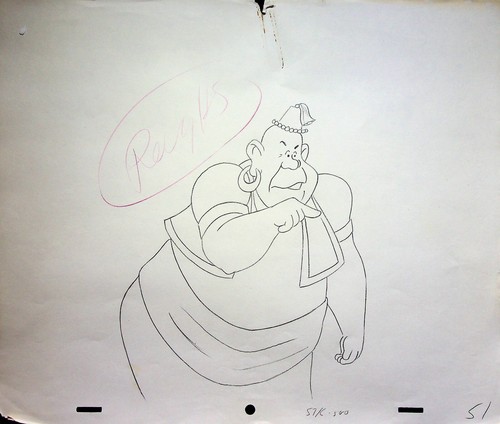 Jeannie (TV series) 1973 Production BABU Hand Drawn Pencil Hanna ...