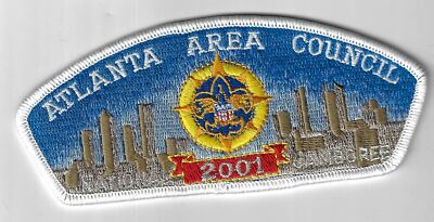 Atlanta Area Council 2001 National Jamboree JSP WHITE Border [GT-941 ...