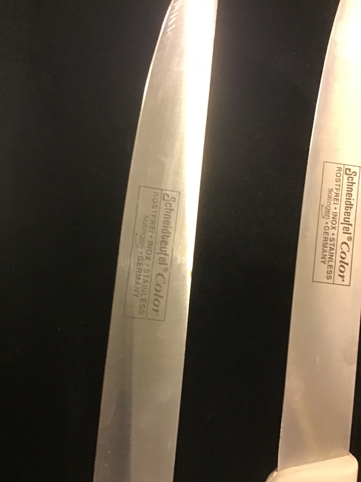 Schneidteufel Color INOX KNIFE Solingen Germany Rostfrei Stainless ...