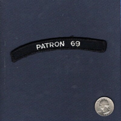 VP-69 TOTEMS US Navy Enlisted Uniform Patrol Squadron Rocker Patch | eBay