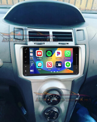 4+64GB For Toyota Yaris 2007-2011 Carplay Car Radio Android 13 GPS ...