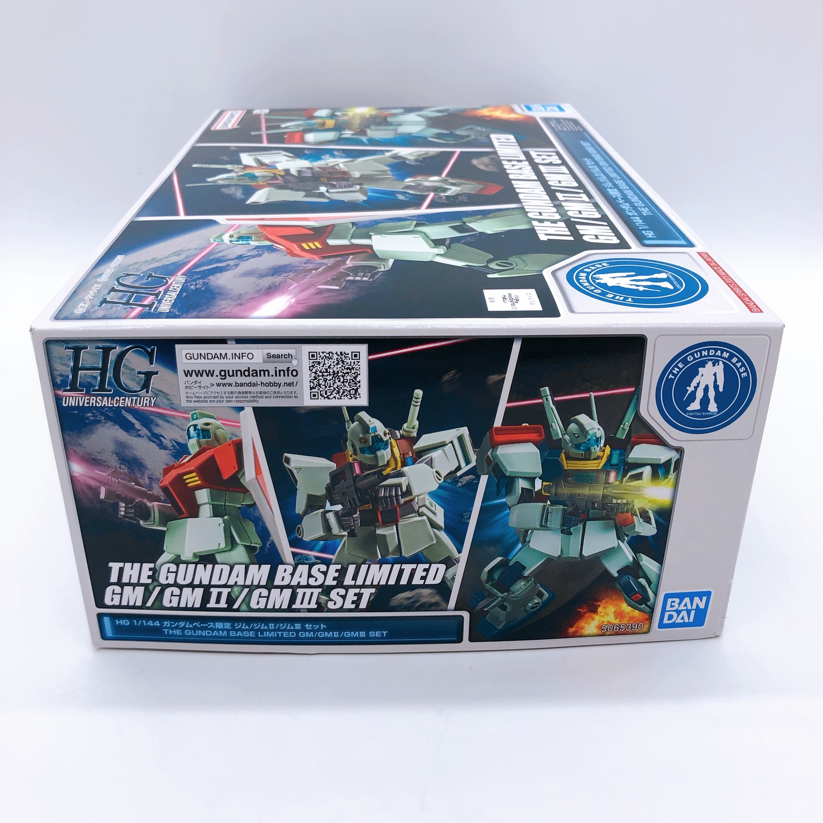 HG 1/144 GM GM II GM III SET GUNDAM BASE LIMITED Gunpla Bandai Model ...