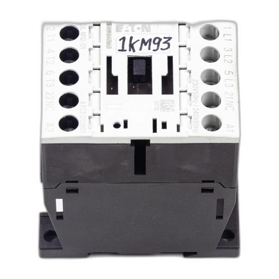 EATON MOELLER DILM12-01 Contactor: XTCE012B01, A600-P300: 3 pokle Break ...