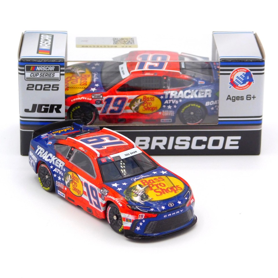 Chase Briscoe 2025 Bass Pro Shops Salutes 1:64 Nascar Diecast | eBay