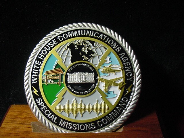 WHCA White House Communications Agency Challenge coin-Special Missions ...