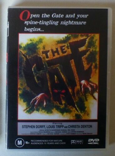 THE GATE dvd RARE stephen dorff REGION 4 horror CULT fantasy 1987 not a ...