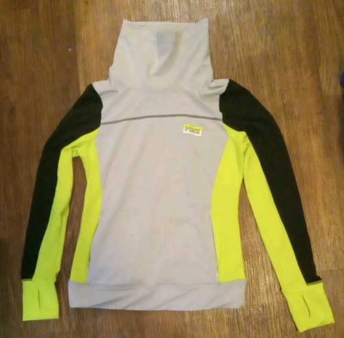 Victoria's Secret Pink Ultimate High Neck Pullover Top M Activewear ...