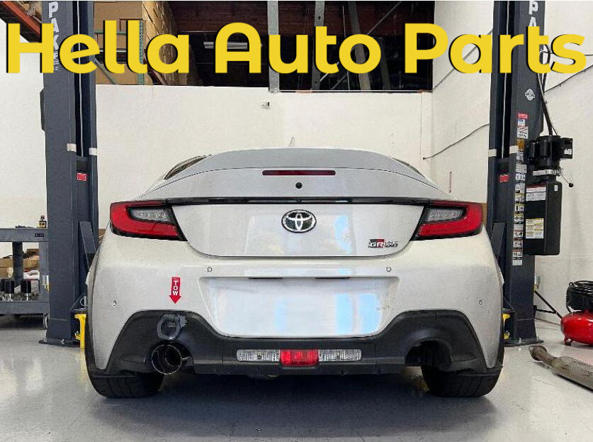 PLM Axle Back Exhaust 3" Single Exit 2022+ BRZ GR86 with Polished Tip ...