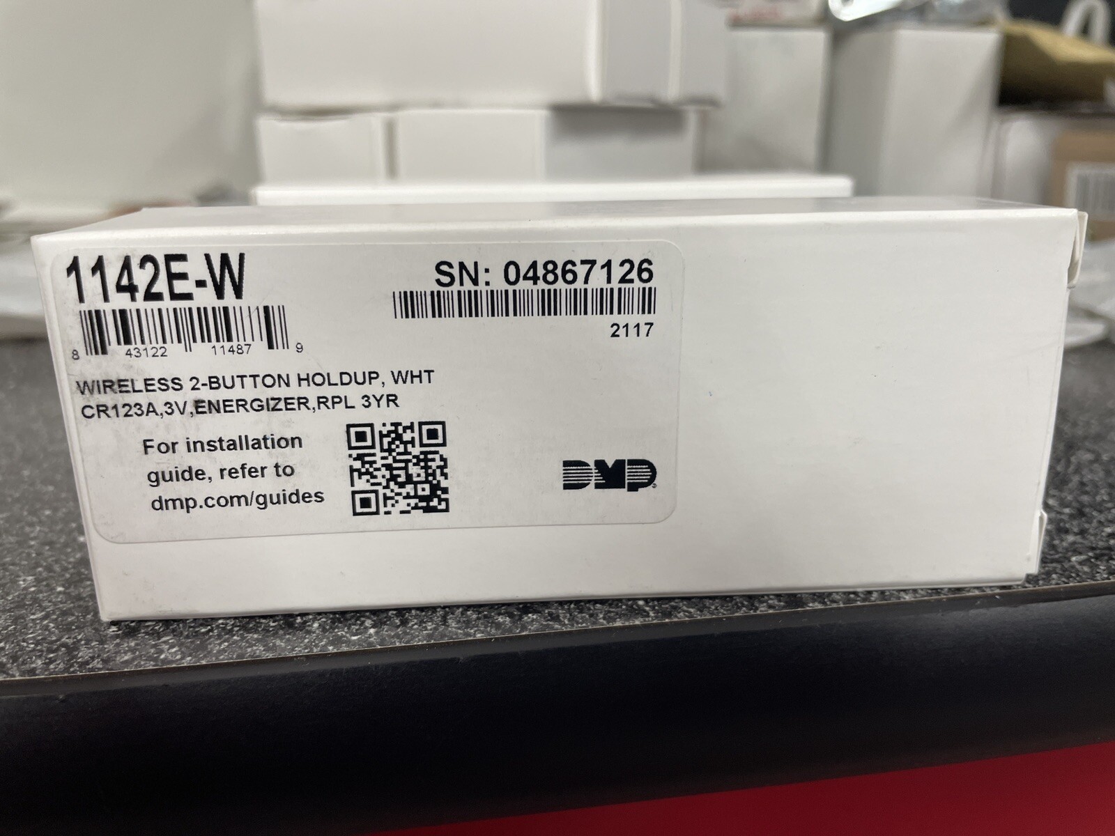 DMP 1142-W Wireless 2 Button Holdup White | eBay