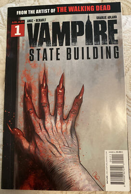 VAMPIRE STATE BUILDING 1 NM COVER A 1ST PRINTING CHARLIE ADLARD (2019 ...