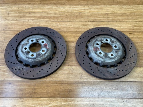 2010-2019 M5 F10 M6 Rear Left & Right Brake Disc Rotor Set Of 2 64K OEM ...