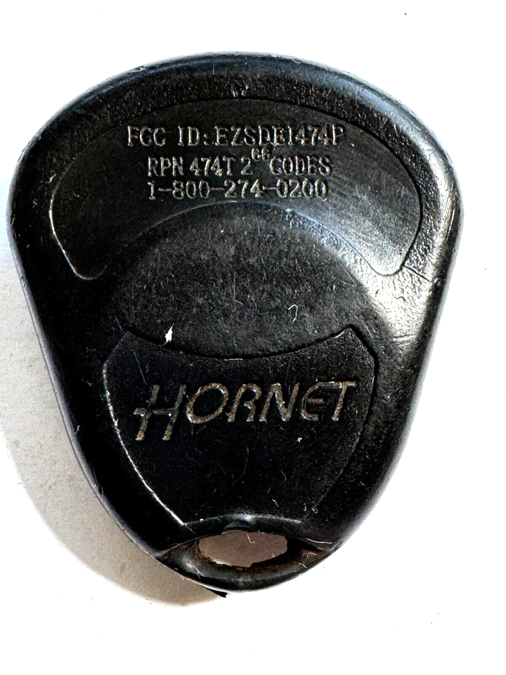 HORNET KEYLESS ENTRY REMOTE KEY FOB REMOTE CONTROL EZSDEI474P RPN 474T