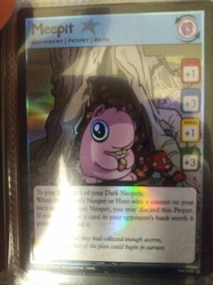 Neopets TCG Meepit Holo 14/120 Curse of Maraqua WOTC NM/M | eBay