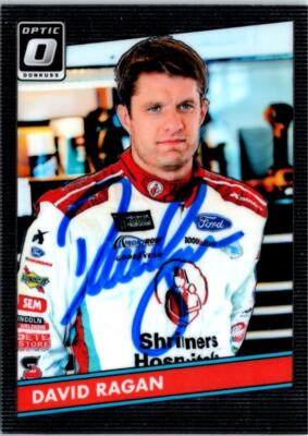 David Ragan signed NASCAR Card (Auto Racing, SC) 2019 Panini Donruss ...