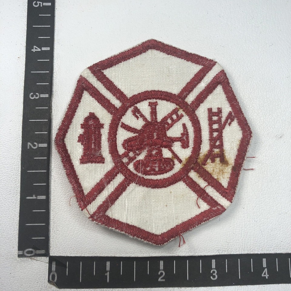 Generic Fire Department Patch - Hook & Ladder, Helmet, Fire Hydrant ...