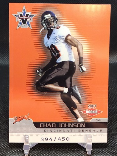 2001 Pacific Vanguard - #113 Chad Johnson /450 (RC) for sale online | eBay