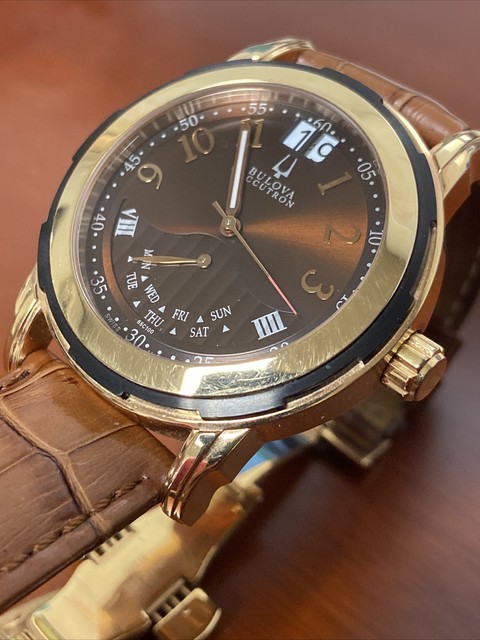 Bulova Accutron Exeter 65C100 Men’s Watch c9671384 with box for sale ...