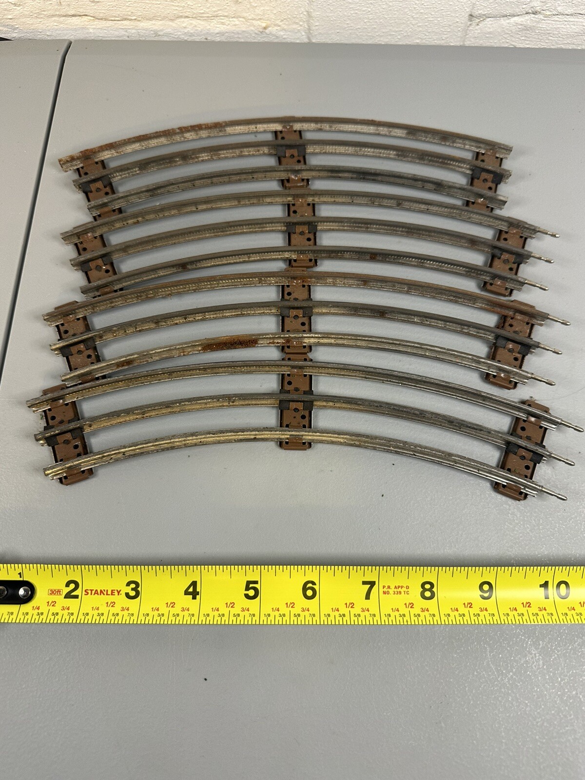 4 Lot Vintage Lionel O27 3 Rail O Gauge Metal Track Curved | eBay