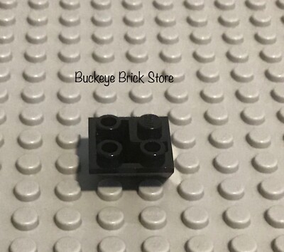 LEGO 1 Black Slope Inverted 45 Degree 2x2 Double Convex Part 3676 | eBay