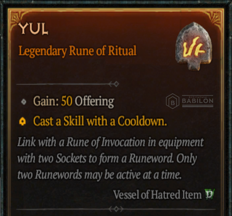 DIABLO 4 SEASON 11 Mythic Uniqes Rune Set &All Runes PC PS4 PS5 XBOX ...