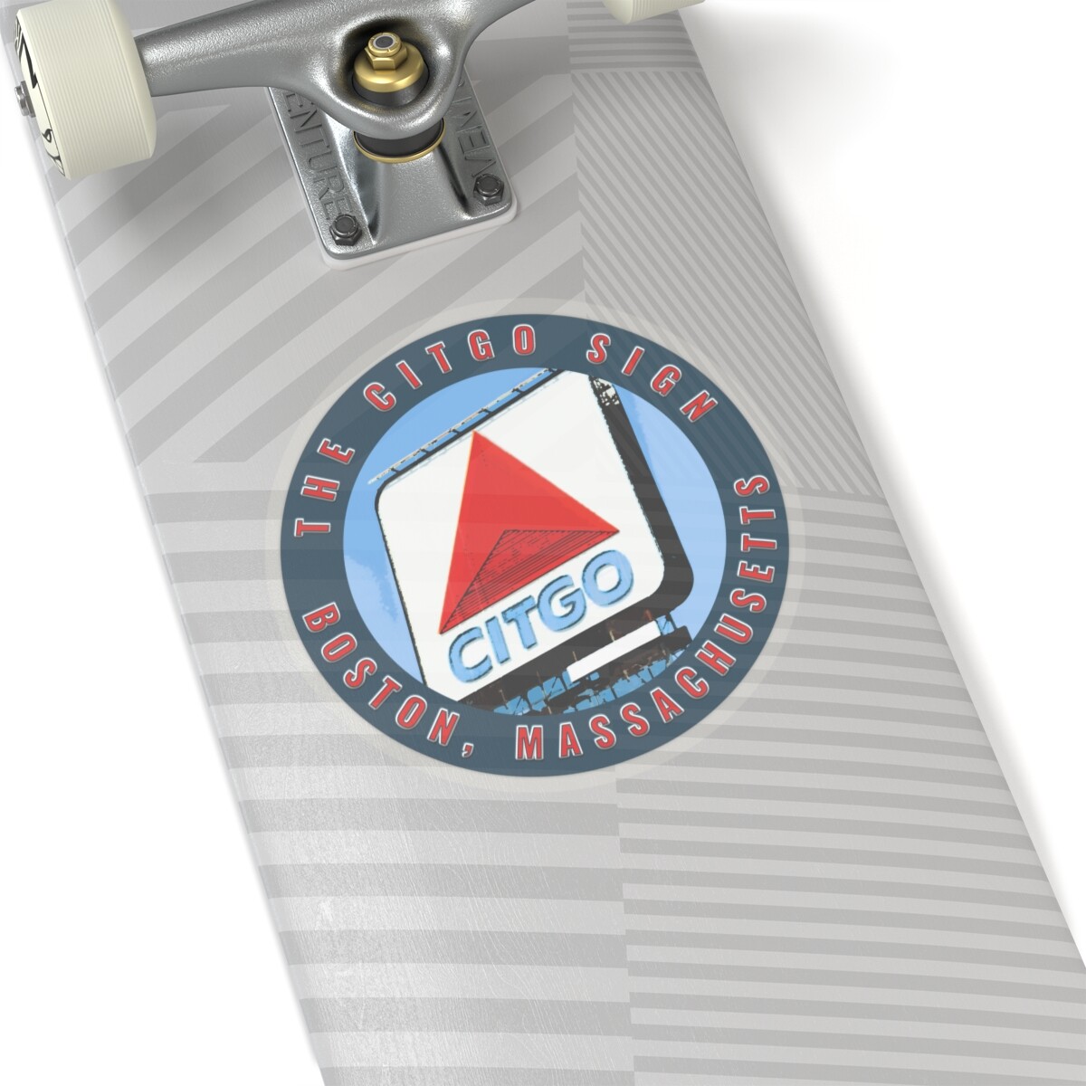 Historic Citgo Sign, Boston, MA - Kiss-Cut Stickers, Free shipping w ...