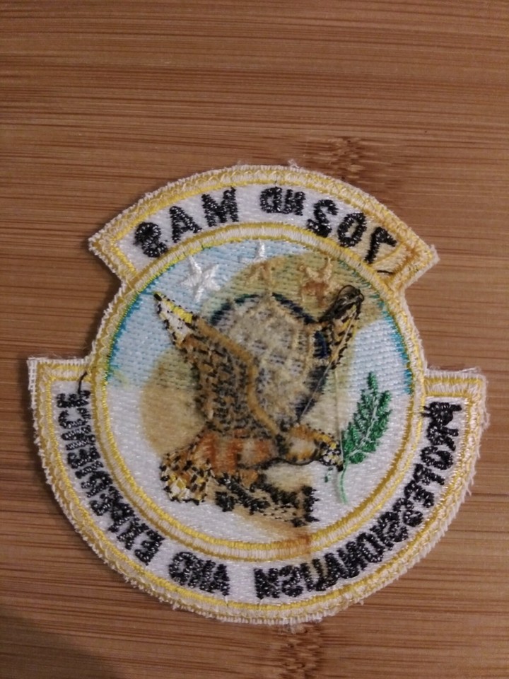 Original USAF 702nd MAS Professionalism And Experience Patch | eBay