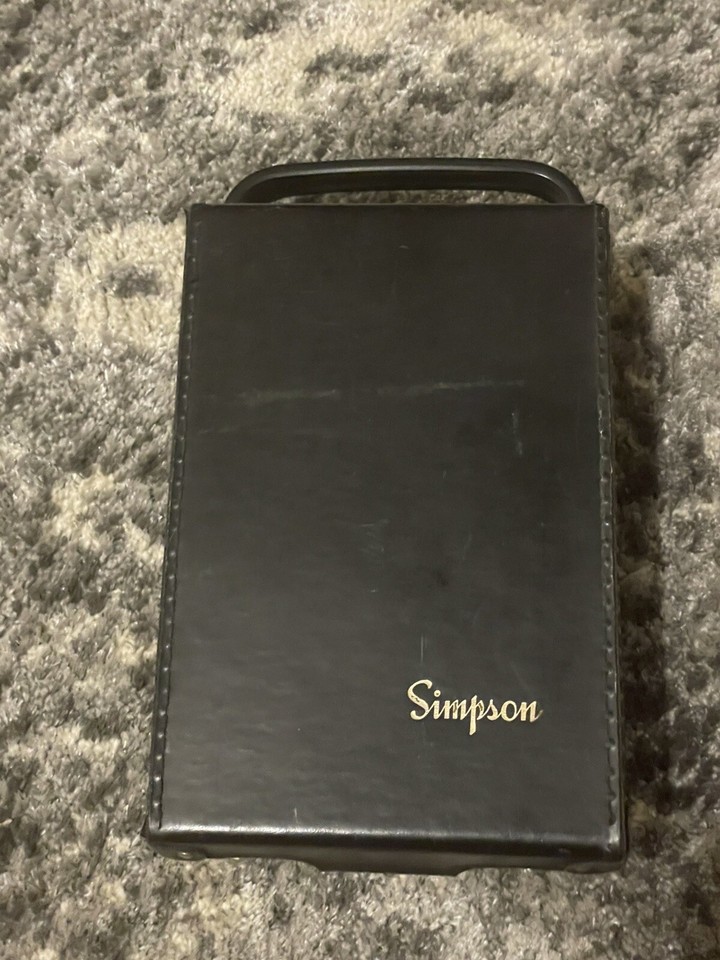 Vintage Simpson 260 Series 6 Multimeter, Tested, See Description and ...