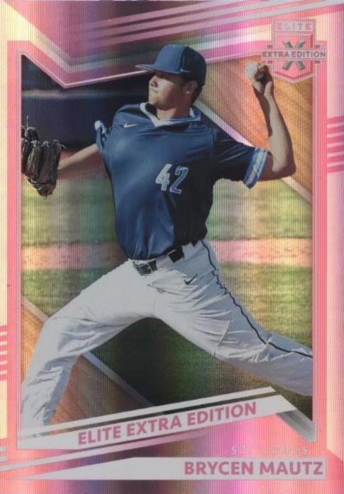 2022 Panini Elite Extra Edition - Brycen Mautz #59 Pink (RC) for sale ...