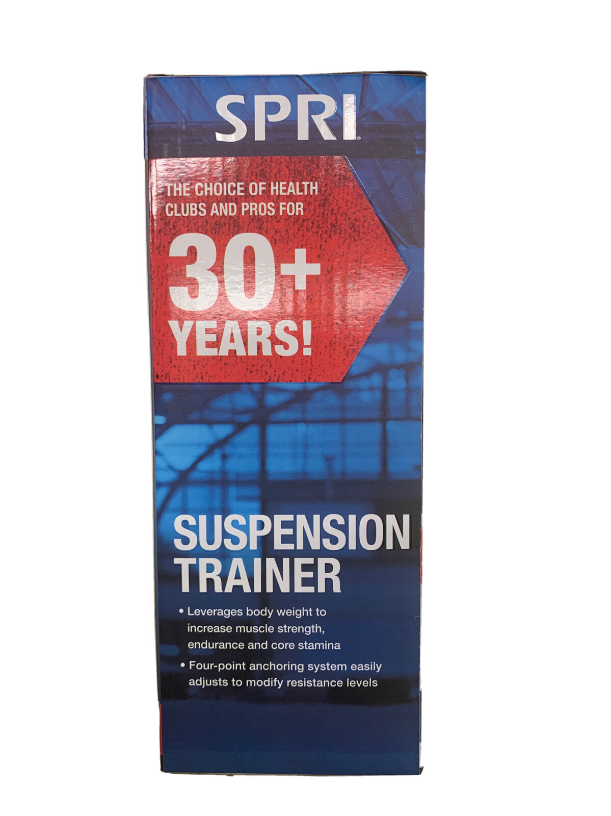 SPRI Gravity Suspension Weight Trainer Straps Door System Exercise for ...