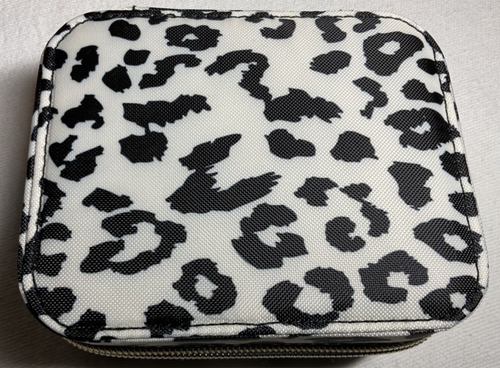 Taylor Madison Designs Faux Leather Jewelry Organizer SNOW LEOPARD NWT ...