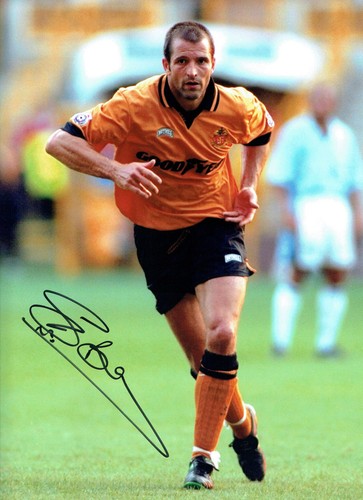 Steve BULL Football LEGEND 16x12 Signed Autograph WOLVES Photo A AFTAL ...