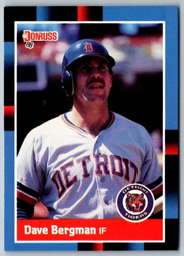1988 Donruss Dave Bergman #373 Detroit Tigers Baseball Card | eBay