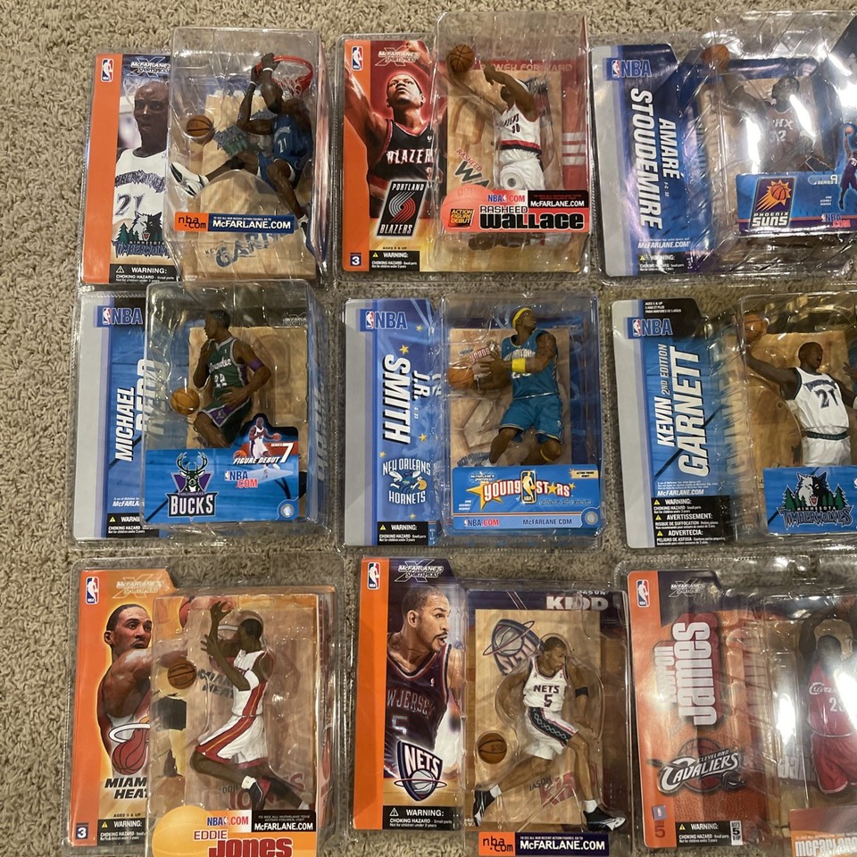 NBA Mcfarlane Lot of 12 Chase Variants Action Figures Lot Collectors ...