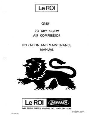Air Compressors - Leroi Compressor