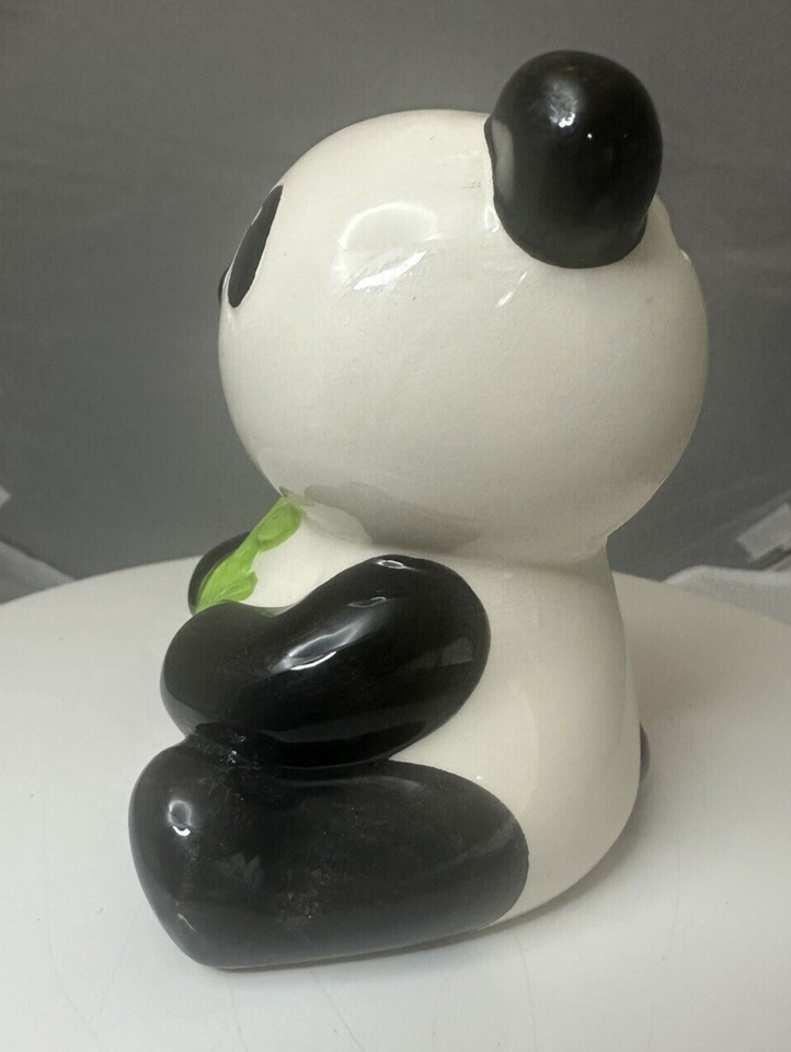 Panda Piggy Bank Money Bank Coin Saving Box Ceramic 4.5 inches Gift for ...