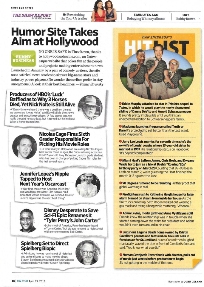 Entertainment Weekly Magazine Special Music Issue Adele One Direction ...