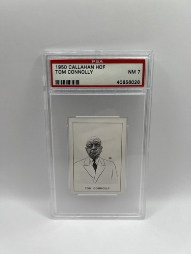 Tom Connolly 1950 Callahan Hall Of Fame Card PSA 7 NM | eBay