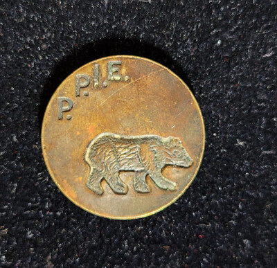 P.P.I.E. 1915 PANAMA PACIFIC EXPO BEAR TOKEN COIN SOUVENIR | eBay