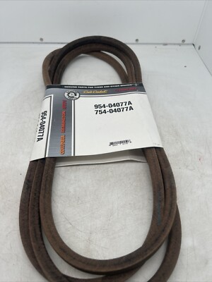 OEM MTD TROY BUILT Cub Cadet Belt 954-04077A 754-04077A BBO | eBay