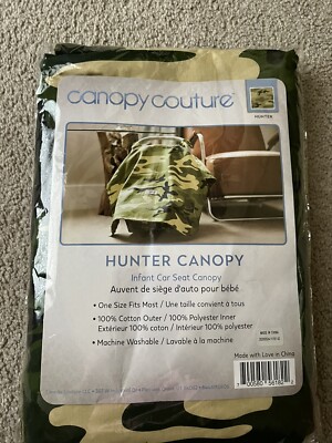 New Canopy Couture - Hunter Canopy - Infant Car seat Canopy | eBay